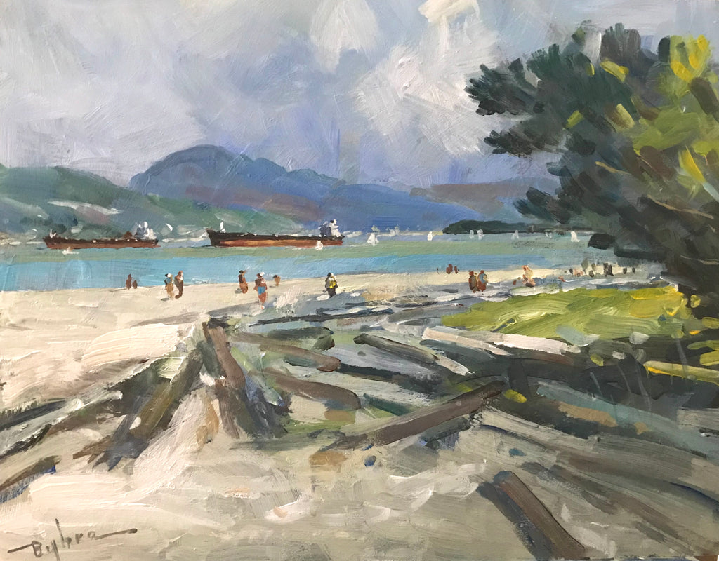 Marine Art by Dale Byhre: 'English Bay'