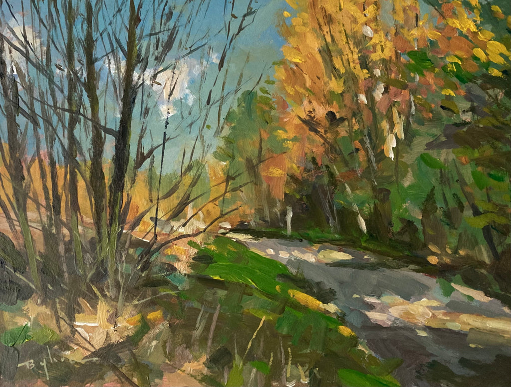 Marine Art by Dale, Vancouver BC. ‘Fall Pathway' – Marine Art by Dale Byhre